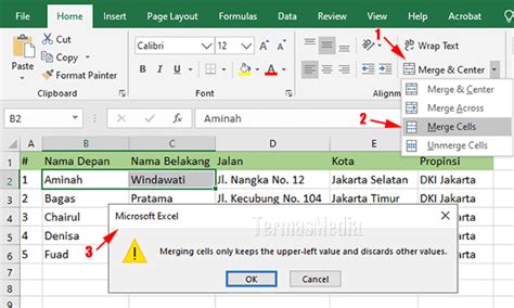 Cara Mengcopy Rumus Excel Ke Bawah Excelio