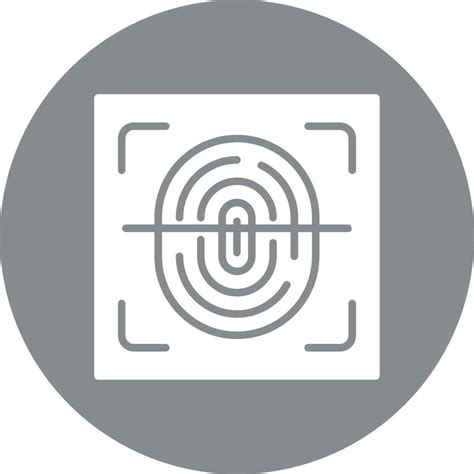 Fingerprint Scanner Smooth Ui Symbol 68307977 Vector Art At Vecteezy