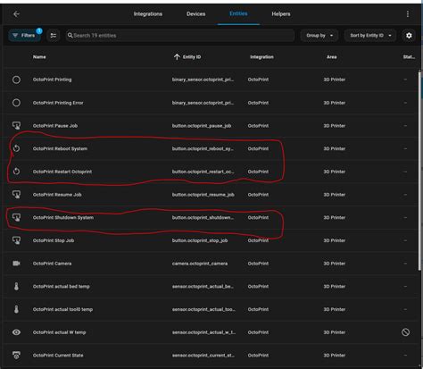 Reboot And Shutdown System Through Octoprint Feature Requests Home Assistant Community