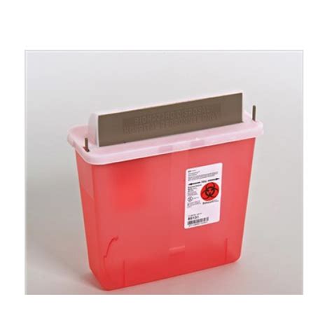 Cardinal Health 85131 Sharpsafety Container W Mailbox Style Lid