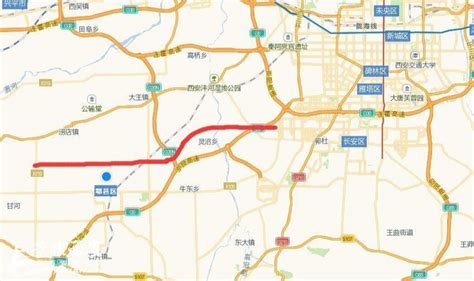 西户路（西安市境内重要的快速干道）尚可名片