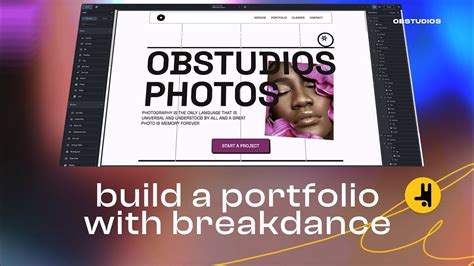 Adobe Xd To Breakdance How To Build A Portfolio Site With Breakdance
