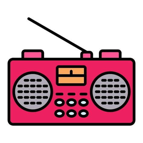 Premium Vector Radio Icon