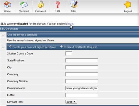 How To Install SSL Certificates In DirectAdmin IPSERVERONE