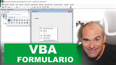 NO PUEDES DEJAR DE VER ESTE VIDEO FORMULARIO EN VISUAL BASIC EXCEL VBA YouTube
