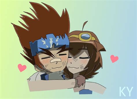 Beyblade Madoka And Ginga Kiss