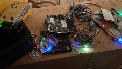 Help Only A Few Lights Light Up I Have Two Strips One Works Perfect But When I Hook This One