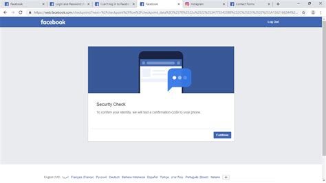 Solved Facebook Security Check Toms Guide Forum