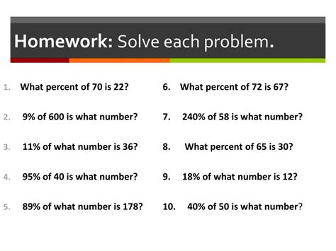 PPT Using Equations To Solve Percent Problems PowerPoint Presentation ID 5444110