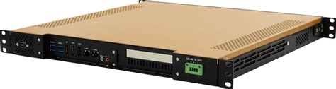 STACKRACK Launches New U Rugged Fanless DC DC Redundant Server ROC AA Based On Intel Th Gen