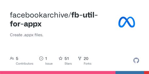Github Facebookarchive Fb Util For Appx Create Appx Files