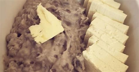 Lumpy Purple Mashed Potatoes With Earth Balance Butter And Plain Tofu