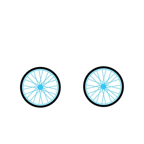 How To Draw A Bicycle Step By Step