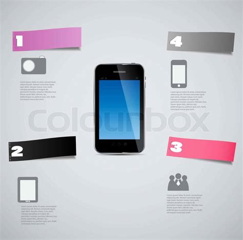 Infographic Business Template Vector Illustration Colourbox
