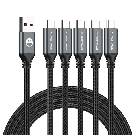 Amazon Com Pack Ft Usb C Cable Extra Long Usb A To Usb C Foot Type C Fast Charging Cable