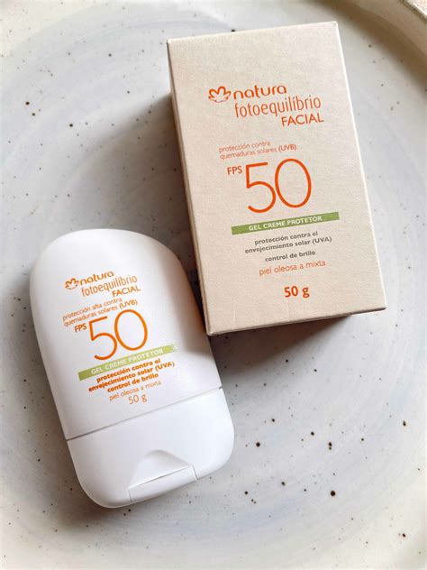 Protector Solar Fotoequilíbrio Facial Fps 50 Natura Blush Maquillaje