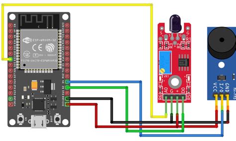 Fire Alarm Using Ky 026 Flame Sensor And Buzzer Ezlopi