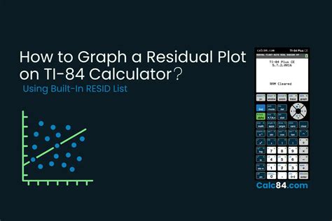 Graph A Residual Plot On Ti 84 2 Easy Methods