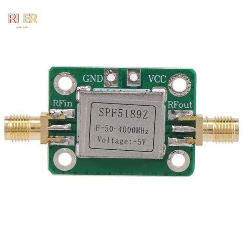 Rf Amplifier Low Noise Lna 50 To 4000mhz Spf5189z Rf Amplifier For Amplifying Fm Hf Vhf Uhf