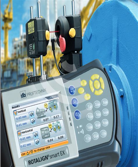 Pruftechnik Rotalign Smart Ex Shaft Alignment Global Faster Tech