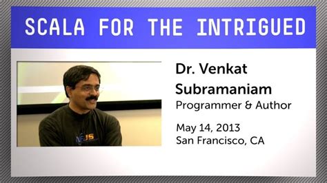 Scala For The Intrigued Scala Programmer Language