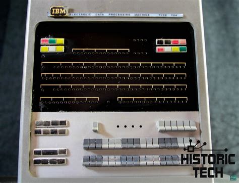 Rare Ibm 704 Salesmans Model Historictech