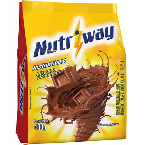 Achocolatado Em Po Nutriway 400g Multpel