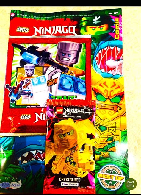 Lego Ninjago Magazine Zane Minifigure Hobbies Toys Toys Games On Carousell