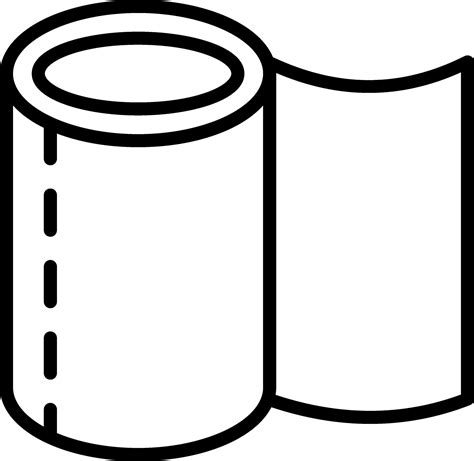 Paper Roll Vector Icon Design 25139080 Vector Art At Vecteezy