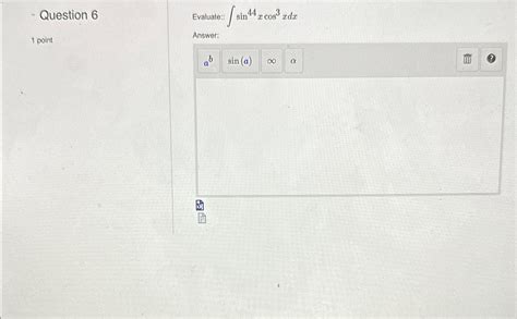 Solved Question 61 ﻿pointevaluate