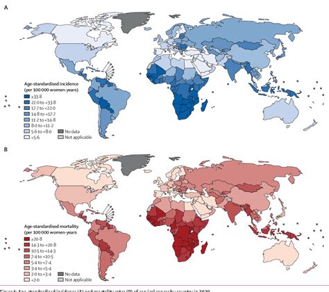 Figure 1 From Global Estimates Of Incidence And Mortality Of Cervical