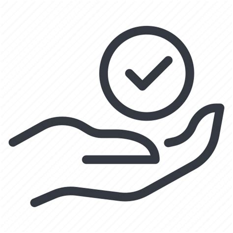 Survey Questionnaire Checkmark Hand Icon Download On Iconfinder