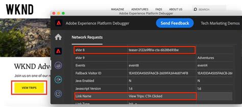 Track Clicked Component With Adobe Analytics Adobe Experience Manager