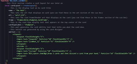 Lua Lesson 4 Custom Champion Cards Realms Rising