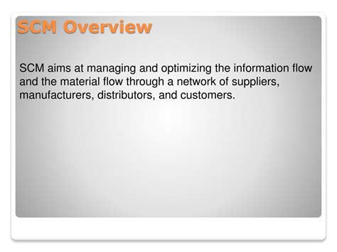 Ppt Optimizing Integrated Distribution And Production Planning In