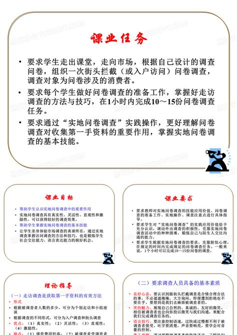 课业7：实地问卷调查ppt模板下载编号lvbbxaye熊猫办公