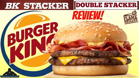 Burger King© Double Stacker™ Review 287 Youtube