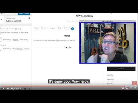 Using Google Fonts In WordPress No Plugin Needed YouTube