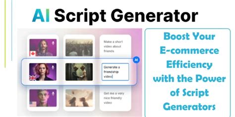 Boost Your E Commerce Efficiency With The Power Of Script Generators