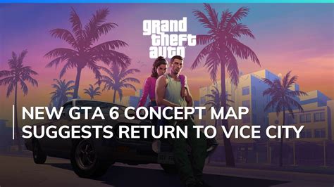 New Gta 6 Fan Made Concept Map Suggests Return To Iconic Locations
