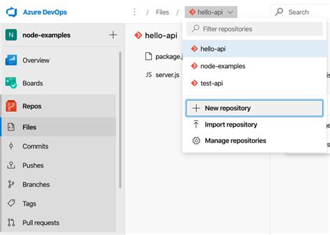 Deploying A Nodejs Application Into Azure App Service Using Azure Repos And Github Dev Community