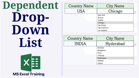 Learn Microsoft Excel On Linkedin How To Make Dependent Drop Down List In Excel