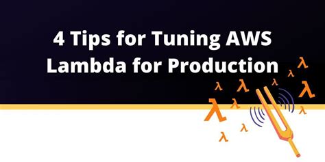 4 Tips For Aws Lambda Cost And Speed Optimization Rhackernoon