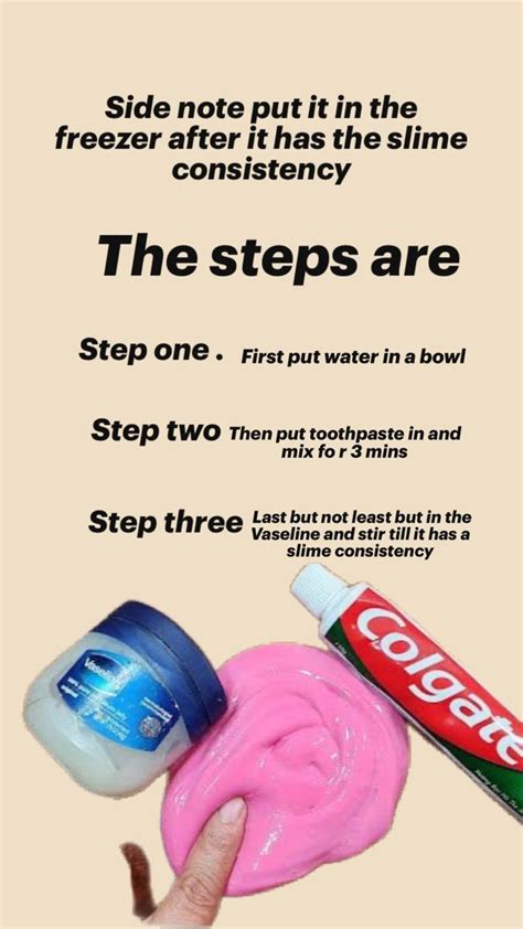 How To Make Slime With Toothpaste And Valilen How To Make Slime Easy