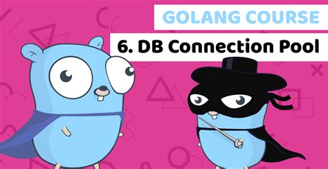 Learn Golang Course Lesson6 DB Connection Pool And Transaction History