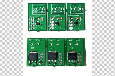Microcontroller Transistor Electronics Gate Driver MOSFET PNG Clipart