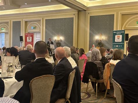 Fantastic Afternoon On Friday At The Mayo Association Dublin Business Lunch In The
