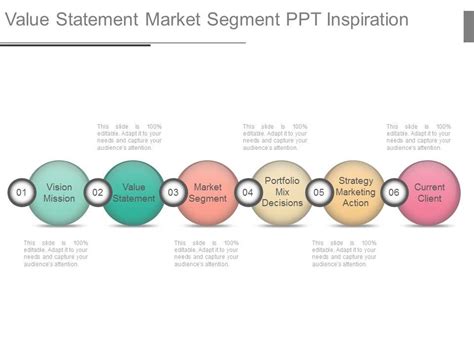 Value Statement Market Segment Ppt Inspiration