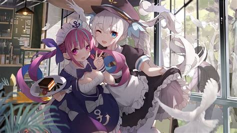 Hololive Aqua Wallpaper