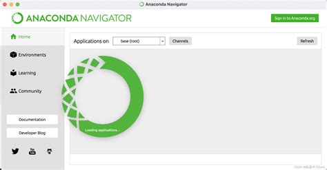 启动anaconda卡在loading Applications的解决办法anaconda3安装后一直loading Application